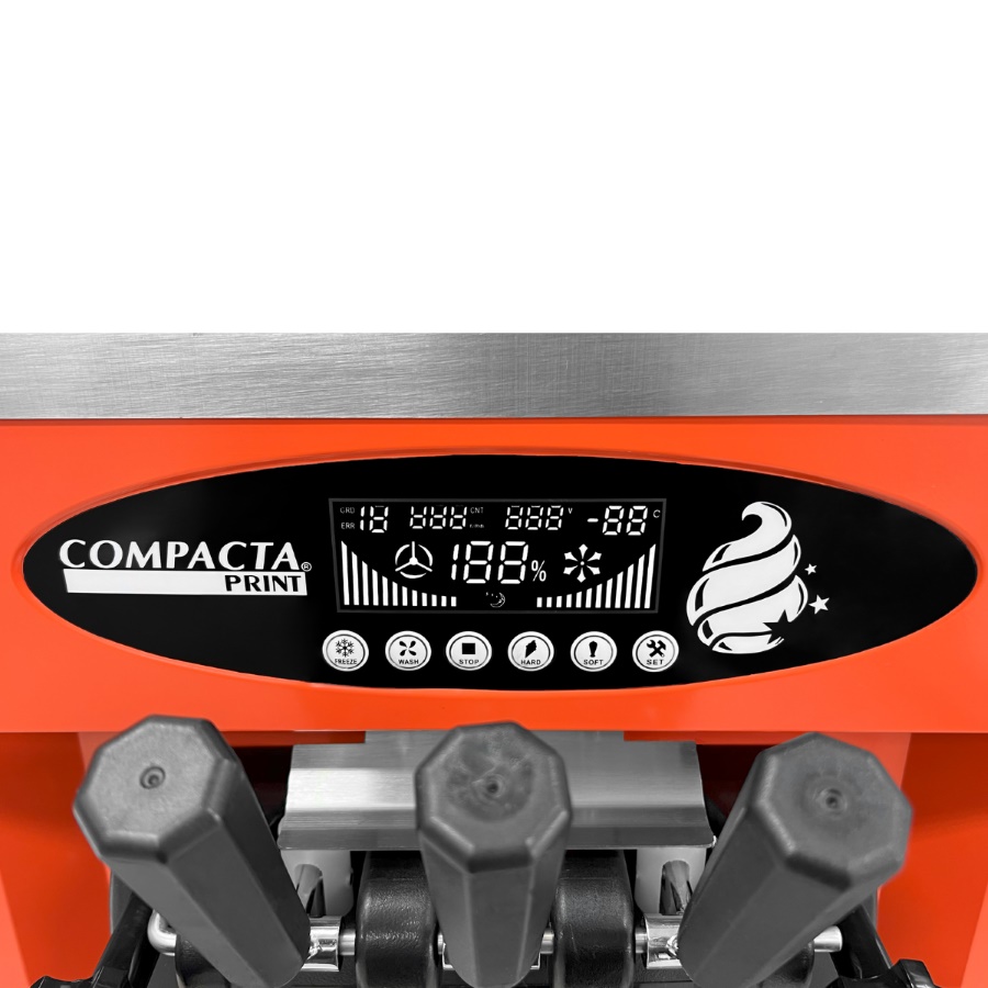 Máquina de Sorvete Expresso 25L Soft Mix - Compacta Print